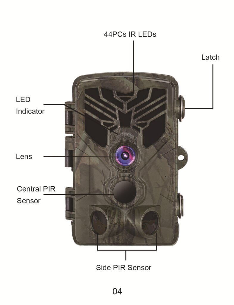 AltLoop WiFi 24MP 1296P Trail Camera with No Glow Night Vision Motion ...