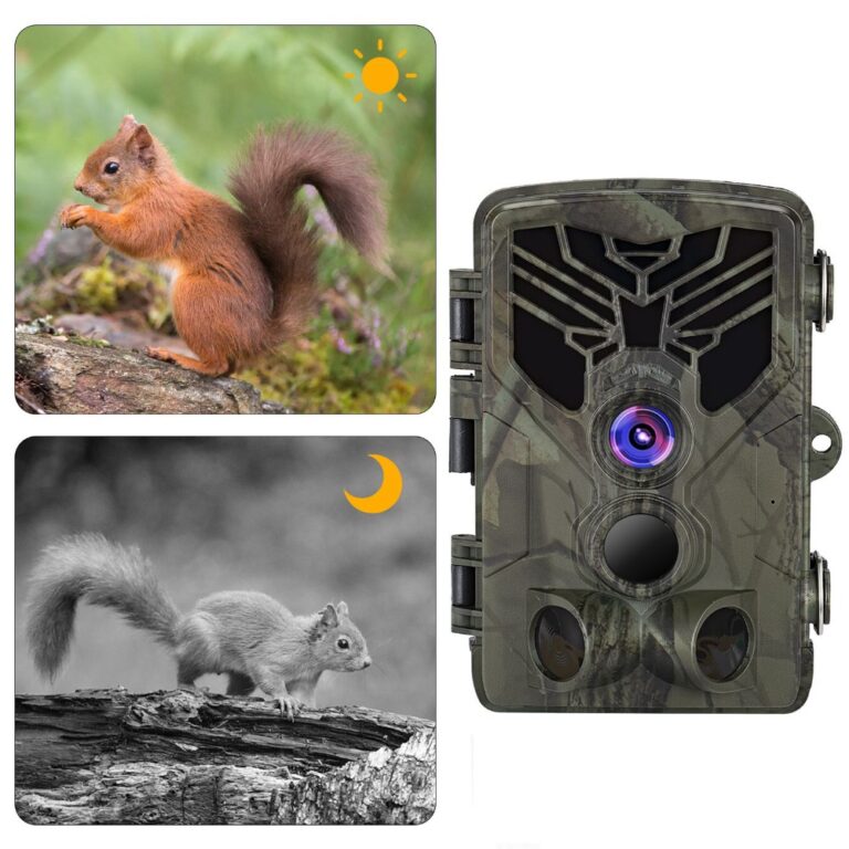 AltLoop WiFi 24MP 1296P Trail Camera with No Glow Night Vision Motion ...