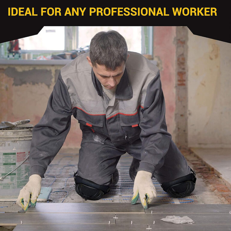 KneeArmor Poly-Shield Knee Pads for Work - Enhanced Knee Protection ...